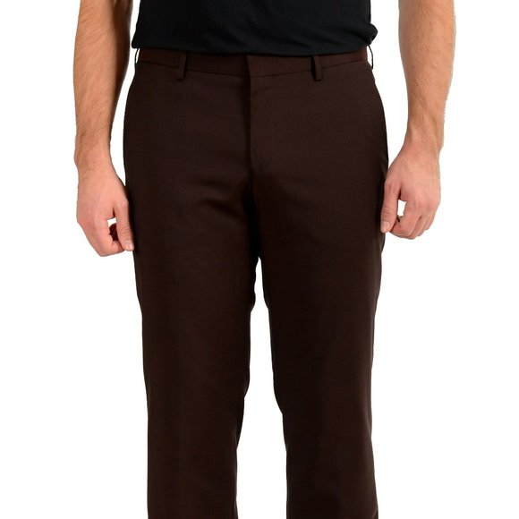 Hugo Boss | Pants | Hugo Boss Brown Mens Dress Pants | Poshmark